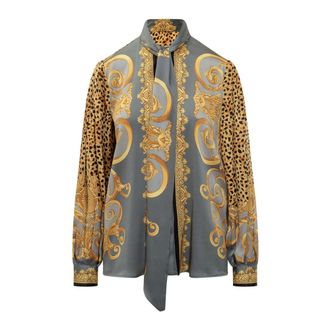Versace Damen, Blusen & Hemden, Mehrfarbig, MGr&ouml;&szlig;e