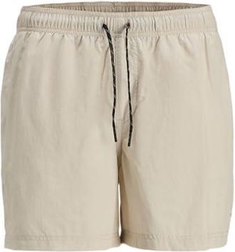 Jack & Jones Jpstmaui Jjswim Micro Seersucker AKM Sn, Beige Clair, M Hommes