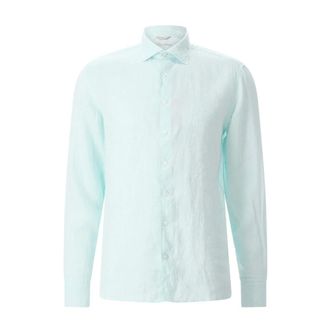 Stenstr&ouml;ms Homme, Chemises, Vert, Taille: 2XL Linen Shirt
