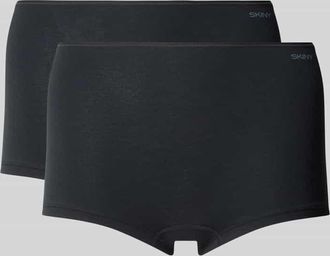 Skiny Pants mit Label-Detail