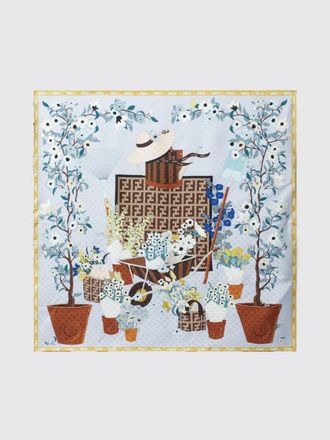 Fendi Seidentuch FENDI Damen Farbe Hellblau