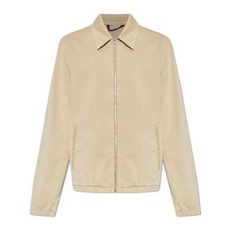 Paul Smith Homme, Vestes, Beige, Taille: M Veste en coton avec col