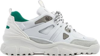 Mason Garments Low-Top Sneaker - Genova Multi White - Gr. 40 (EU) - in Wei&szlig; - f&uuml;r Damen