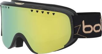 Bolle Bolle Scarlett Schutzbrille, glänzendes schwarzes Edelweiß, Größe S/M