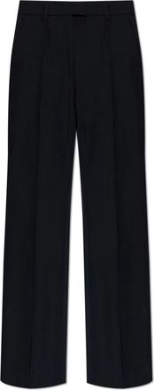 A.P.C. A.p.c., Femme, Pantalons, Bleu, Taille: 38 FR Pantalon &agrave; Jambes Droites avec un Pli Permanent