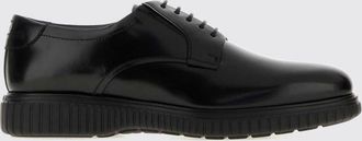 Ferragamo Derbies en cuir de veau lisse avec semelle en caoutchouc