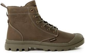 Palladium Bottines compens&eacute;es en cuir