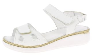 Andrea Conti Damen Sandalette Sandale, weiß, 40 EU