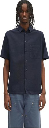 Sams&oslash;e & Sams&oslash;e Herren, Shirts, Blau, LGr&ouml;&szlig;e
