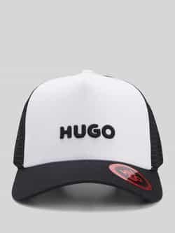 HUGO BOSS Cap aus Baumwolle mit Mesh-Einsatz Modell MARSEL TRUCKER