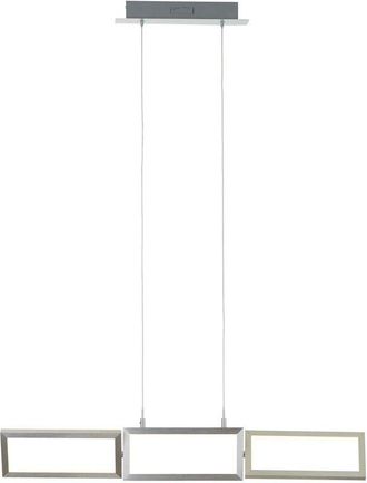 Brilliant Lampe Tunar LED Pendelleuchte 3flg alu 3x 10W LED integriert, (700lm, 3000K) In der H&ouml;he einstellbar / Kabel k&uuml;rzbar