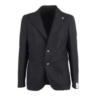 L.B.M. 1911 Blazer - - Jackets - Herren - Schwarzk - M