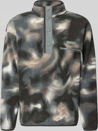 Columbia Fleecepullover mit Label-Patch Modell HELVETIA