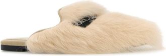 Dolce & Gabbana Beigemedio Slippers Flat Shoes