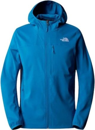 The North Face Homme, Sport, Bleu, Taille: L Nimble Softshell Sweat &agrave; capuche
