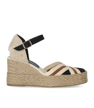 Paloma Barcel&oacute; ESPADRILLE &Agrave; SEMELLE COMPENS&Eacute;E SICILY NOIRE PALOMITAS