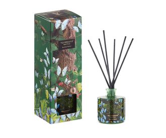 Vila Hermanos Raumduft Diffuser 100ml - Blauer Schmetterling - Duftstäbchen mit Rattanstäbchen - Aromatherapie Duftöl für Wohnzimmer, Schlafzimmer, Büro - Geschenkb