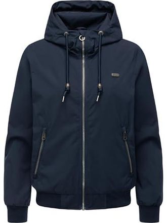 Ragwear Nuggeta Summer YOUMODO Veste de transition l&eacute;g&egrave;re et respirante &agrave; capuche pour femme Tailles XS &agrave; 6XL, bleu marine, 4XL
