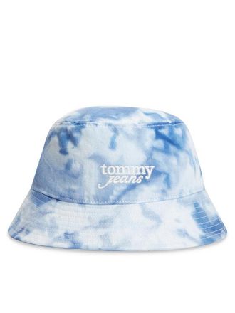 Tommy Jeans Hut Bucket Tiedye AW0AW18834 Blau
