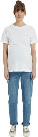 Vertbaudet T-Shirt de Grossesse uni en Coton Blanc 42/44