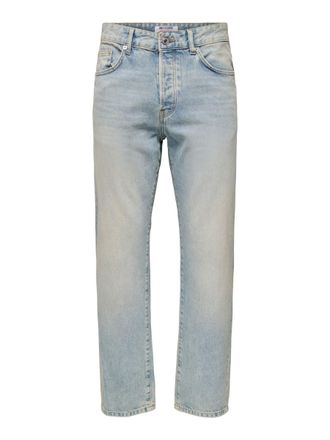 Only & Sons Male Normal geschnitten Jeans ONSEDGE Mittlere Taille Gerade geschnitten Jeans