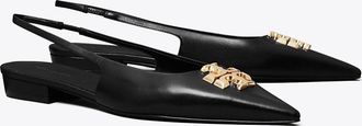 Tory Burch Damen Eleanor Slingback Flat