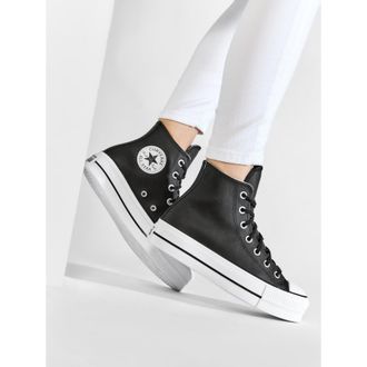 Converse Sneakers aus Stoff Converse Chuck Taylor All Star Lift Clean Hi 561675C Schwarz
