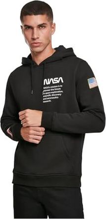 Mister Tee Homme Nasa Definition Hoody Sweatshirt À Capuche, Noir, Xxl