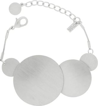 Dansk Copenhagen Alaya Mega Circle Armband - - Accessories - Damen - Grau - ONE SIZE