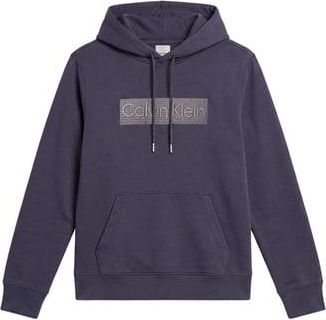 Calvin Klein Sweatshirt droit &agrave; logo en coton m&eacute;lang&eacute;