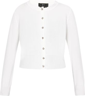 Faina Strickjacke Frauen cremefarben