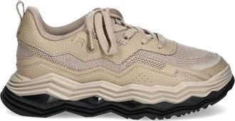 Iro Sneakers mit Kontrasteinsätzen - Nude