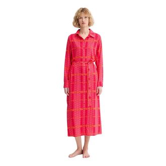 DKNY Dkny, Femme, Robes, Rose, Taille: 44 FR Chemise de nuit en viscose