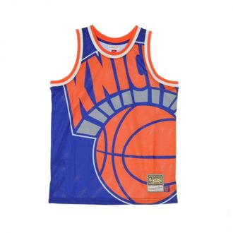 Mitchell & Ness NBA-Top-Korb-Tanktop - - Tops - Herren - Blau - M