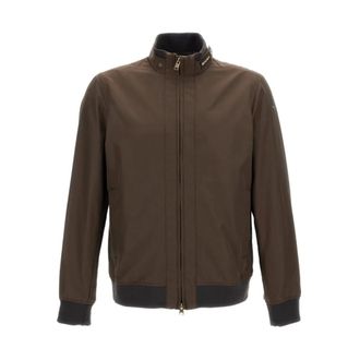 Woolrich Homme, Vestes, Brun, Taille: L Spring Lewis Bomber