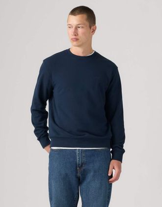 Levi's sweat-shirt col rond Original housemark bleu