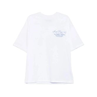 Amiri Dreamers Chain Stitch Os Tee - - Tops - Herren - Wei&szlig; - L