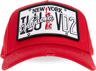 Dsquared2 Homme, Accessoires, Rouge, Taille: ONE Size Capsule Cap