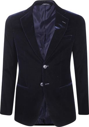 Giorgio Armani Homme, Vestes, Bleu, Taille: XS George Woven Blazer