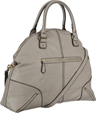 Pieces OLYA Bag New 17047503, Damen Henkeltaschen, Braun (Light Sand), 42x32x15 cm (B x H x T)