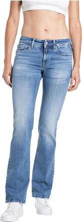 Replay Femme, Jeans, Bleu, Taille: W26 New Luz Bootcut Jeans