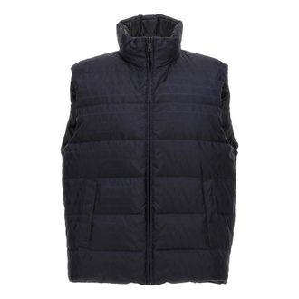 Valentino Garavani Toile Iconographe Muster Wendbare Nylonweste - - Jackets - Herren - Schwarzk - XL