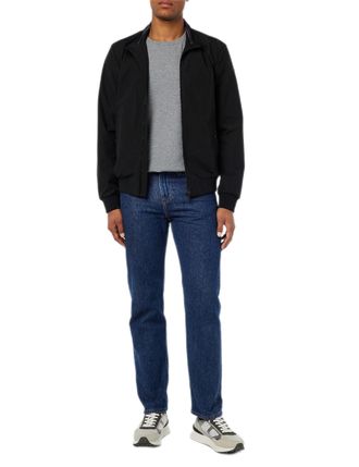 Geox Mens M Vincit Jacket, Black, 46