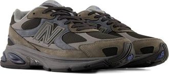 New Balance Suede Lace-Up Sneaker - Green
