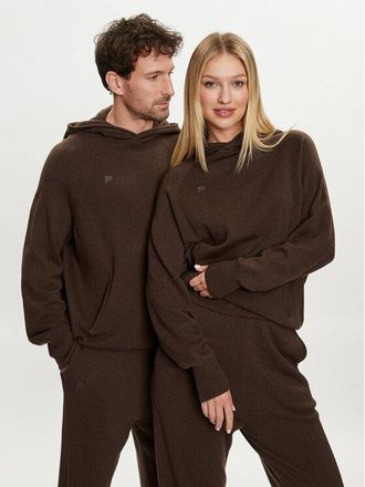 PANGAIA Sweatshirt Archive Recycled Cashmere Braun Loose Fit