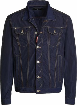 Dsquared2 Denim Jacket - - Jackets - Herren - Blau - L