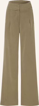 HUGO BOSS Marlenehose Tarima gruen