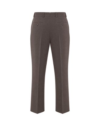 L.B.M. 1911 Tailored Wool Melange Trousers - Red