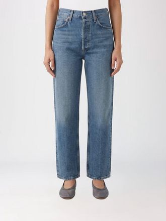 A Gold E Jeans AGOLDE Femme couleur Denim