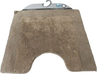 Batex WC-Vorleger Duo-Flor Taube 60X55cm mit Ausschnitt Toilettenvorleger Vorleger Toilette Toilettenteppich